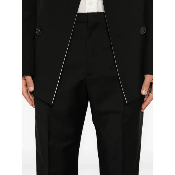 JIL SANDER Tailored Virgin Wool And Mohair Trousers