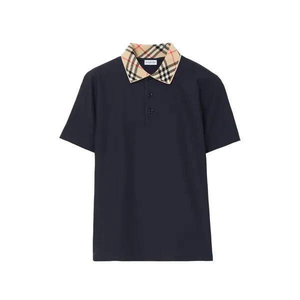 Burberry Polo Shirts - Blue