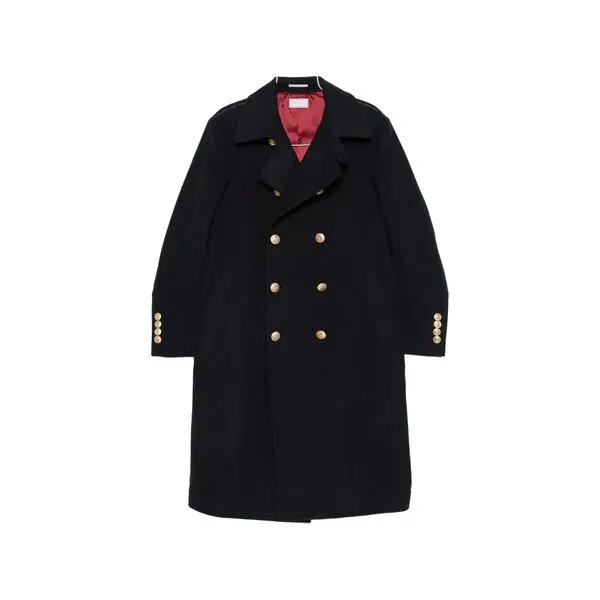 Brunello Cucinelli Coats Double Breasted Coats - Blue