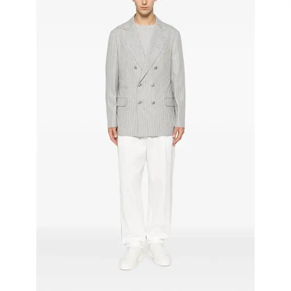 Brunello Cucinelli Grey Jackets Blazers