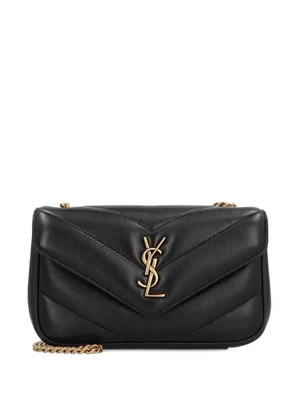 Saint Laurent Loulou Mini Leather Crossbody Bag - Multicolor