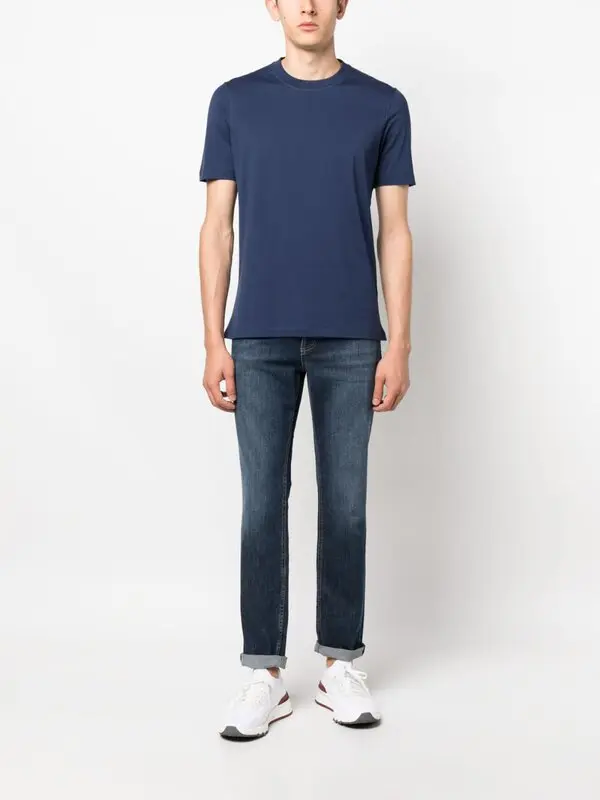 Brunello Cucinelli Denim Cotton Jeans - Multicolor