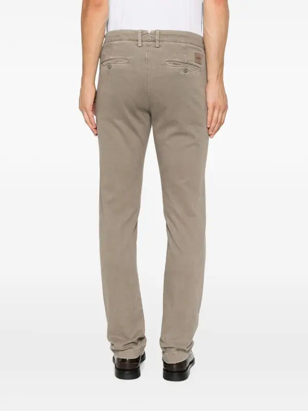 Jacob Cohen Slim Fit Cotton Trousers - Multicolor