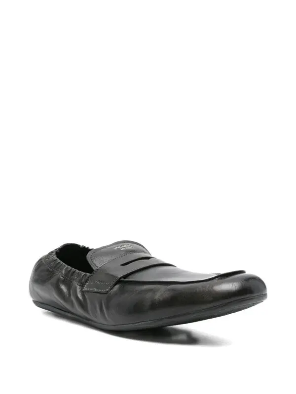 Prada Shuffle Leather Loafers - Multicolor