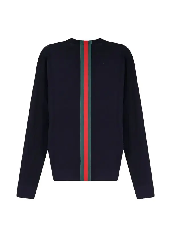 Gucci Web Detail Cotton T-shirt - Multicolor