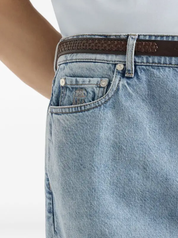Brunello Cucinelli Denim Cotton Jeans - Multicolor