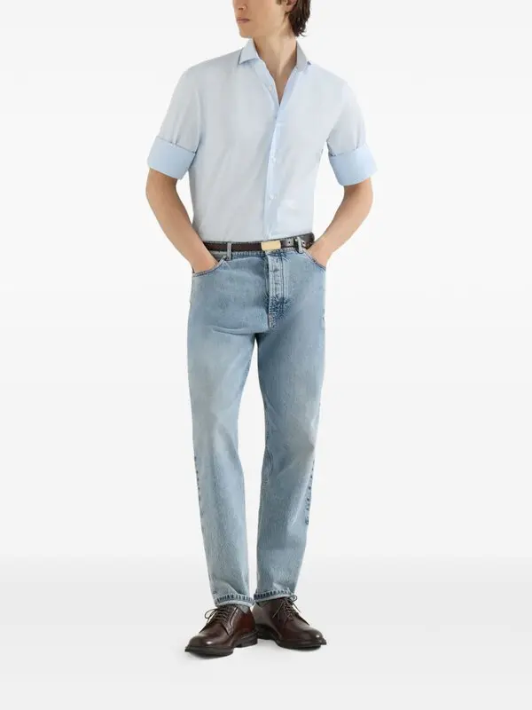 Brunello Cucinelli Denim Cotton Jeans - Multicolor