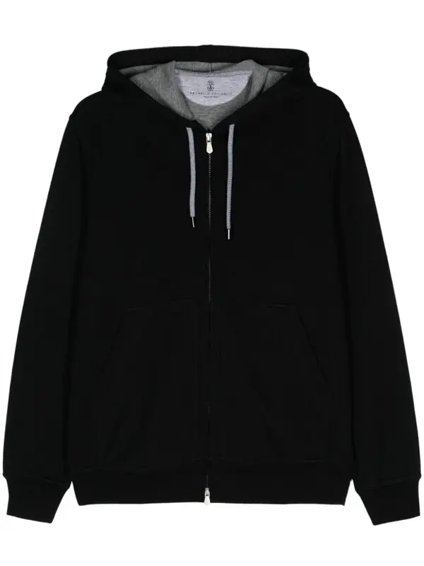 Brunello Cucinelli Cotton Blend Hoodie - Multicolor