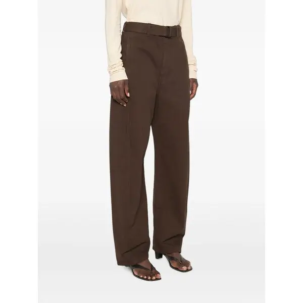 LEMAIRE Denim Wide-leg Jeans - Brown