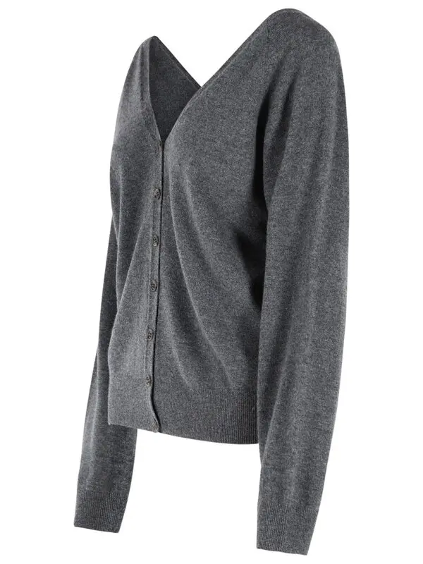 LISA YANG Jiani Cashmere Cardigan - Gray