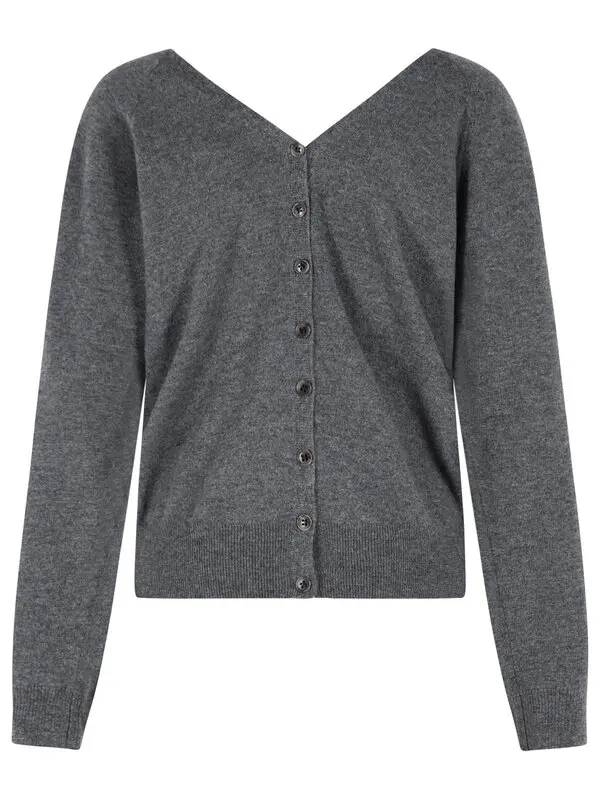 LISA YANG Jiani Cashmere Cardigan - Gray