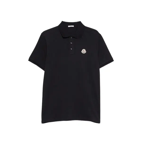 Moncler Polo Shirts - Blue