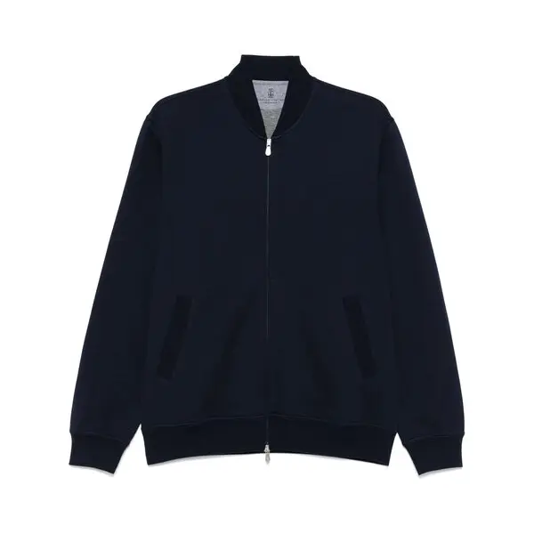 Brunello Cucinelli Ribbed Trim Sweatshirt