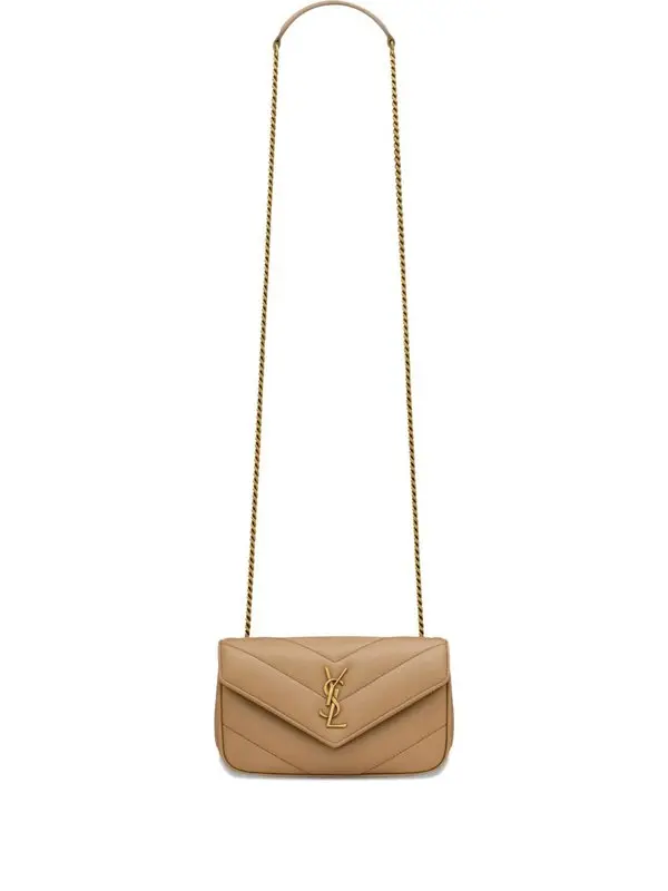 Saint Laurent Loulou Mini Leather Crossbody Bag - Multicolor