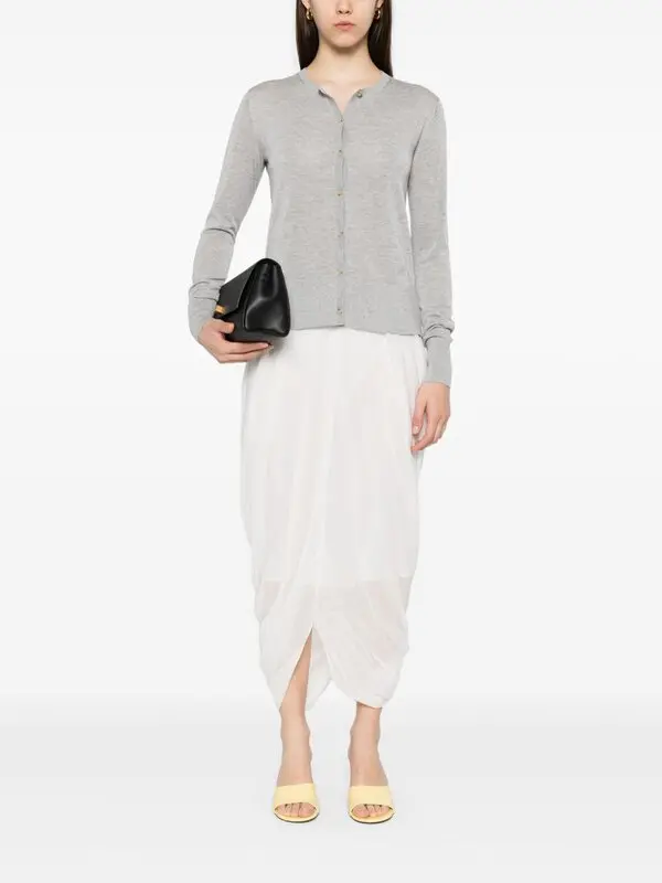 TOTEME Cotton Blend Long Skirt