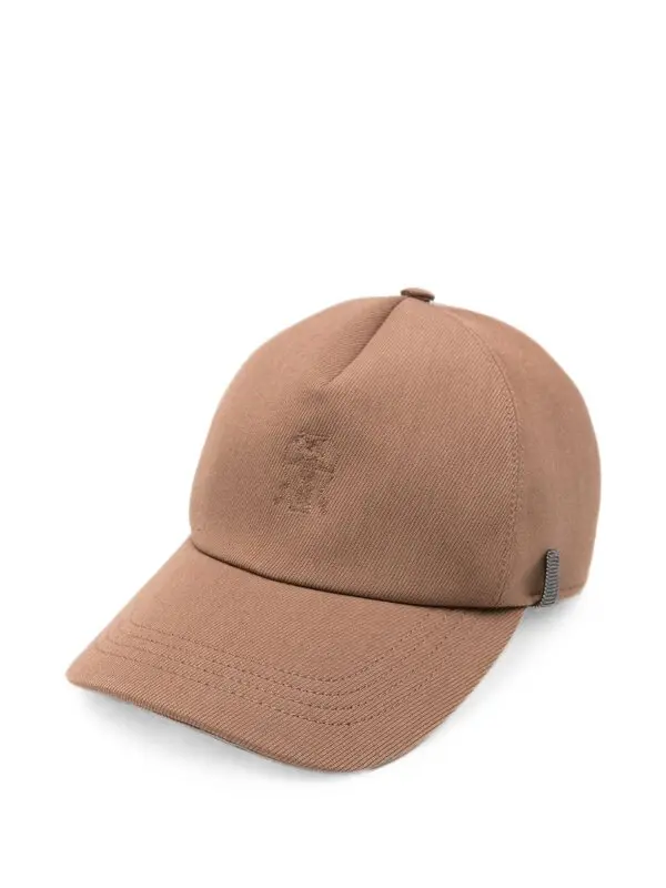 Brunello Cucinelli Embroidered Logo Baseball Cap - Multicolor