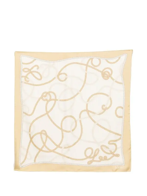 Loewe Printed Silk Foulard