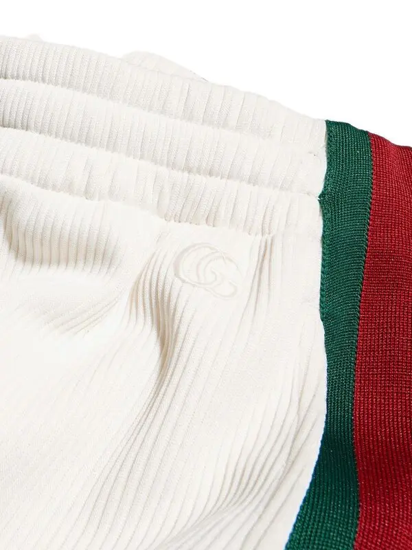 Gucci Cotton Blend Wide-leg Trousers