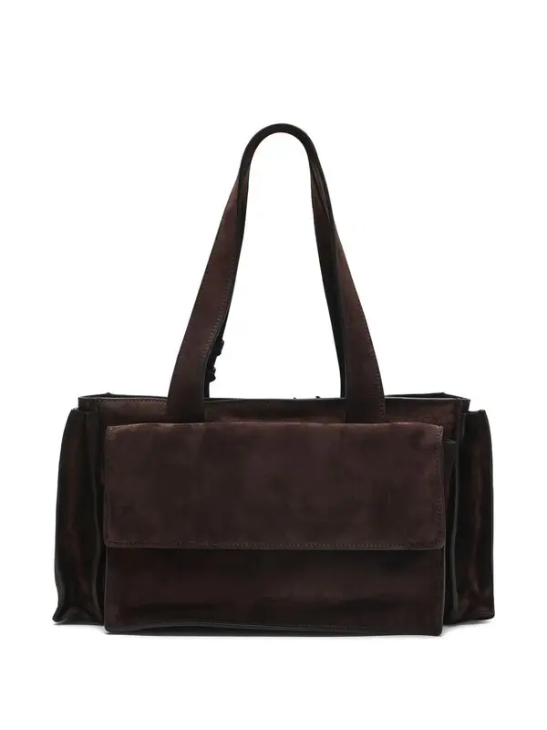 Miu Miu Utilitaire Suede Leather Tote Bag