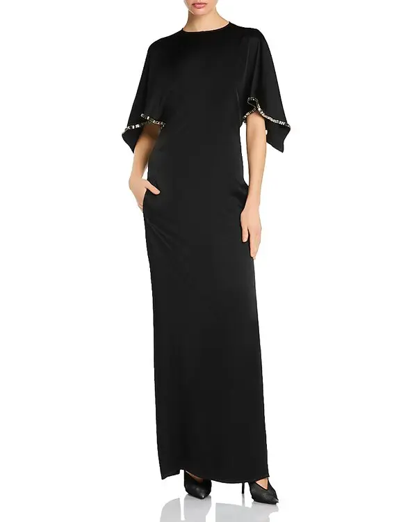 Stella McCartney Embellished Maxi Dress - Black
