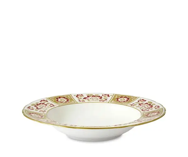 ROYAL CROWN DERBY Panel Rim Soup Bowl