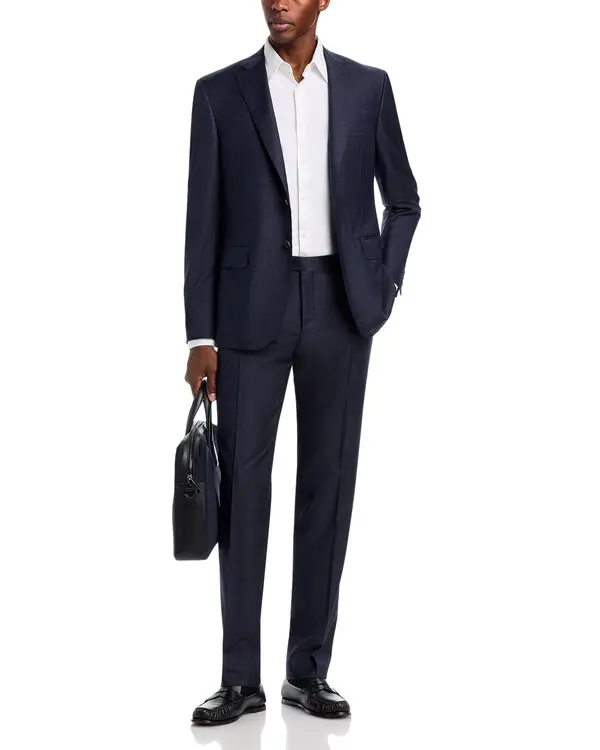 Canali Sienna Denim Effect Regular Fit Suit