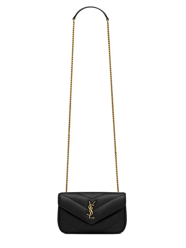 Saint Laurent Borsa "loulou" Mini - Black