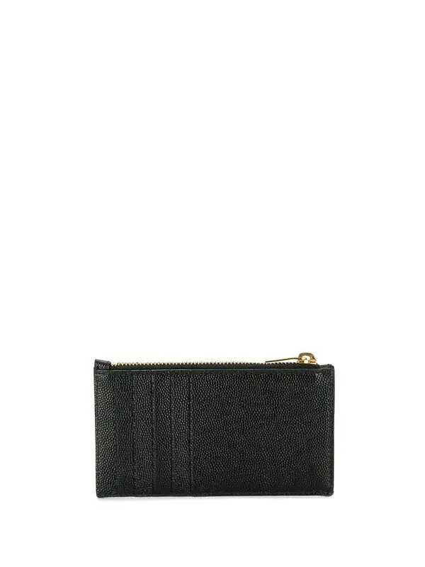 Saint Laurent Cassandre Leather Card Case - Multicolor