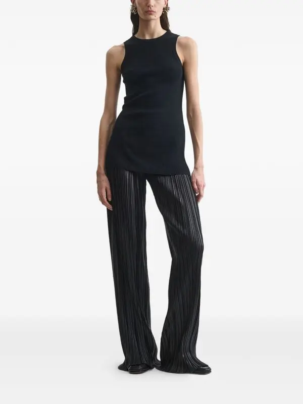 Phoebe Philo Pleated Wide Leg Trousers - Multicolor