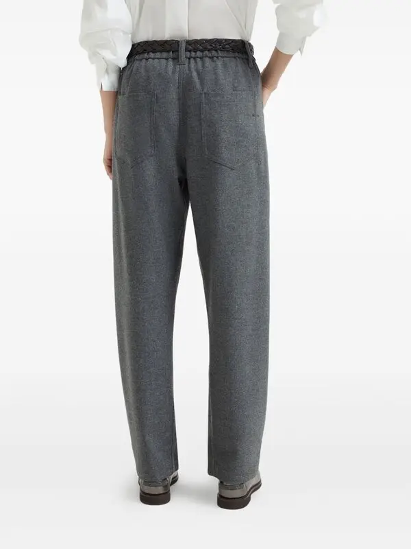 Brunello Cucinelli Wool Trousers - Multicolor