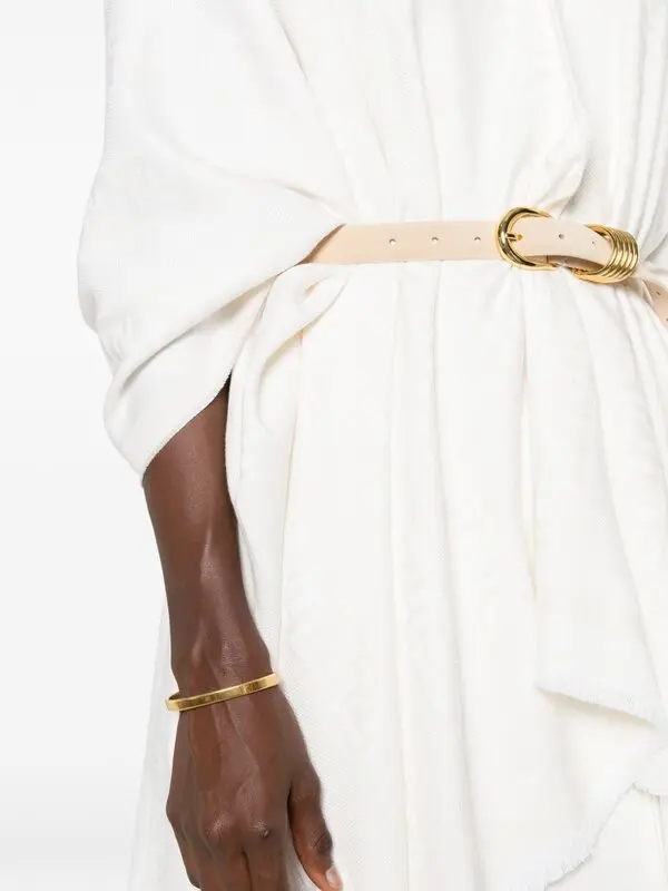 Fendi Textured Cape Coat - Multicolor