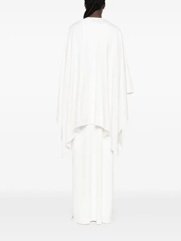 Fendi Textured Cape Coat - Multicolor