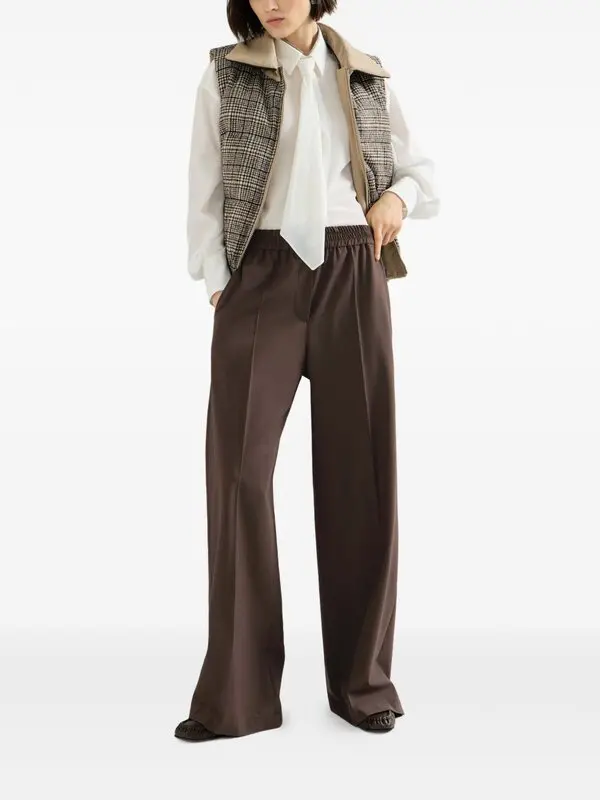 Brunello Cucinelli Elastic Waist Trousers - Multicolor
