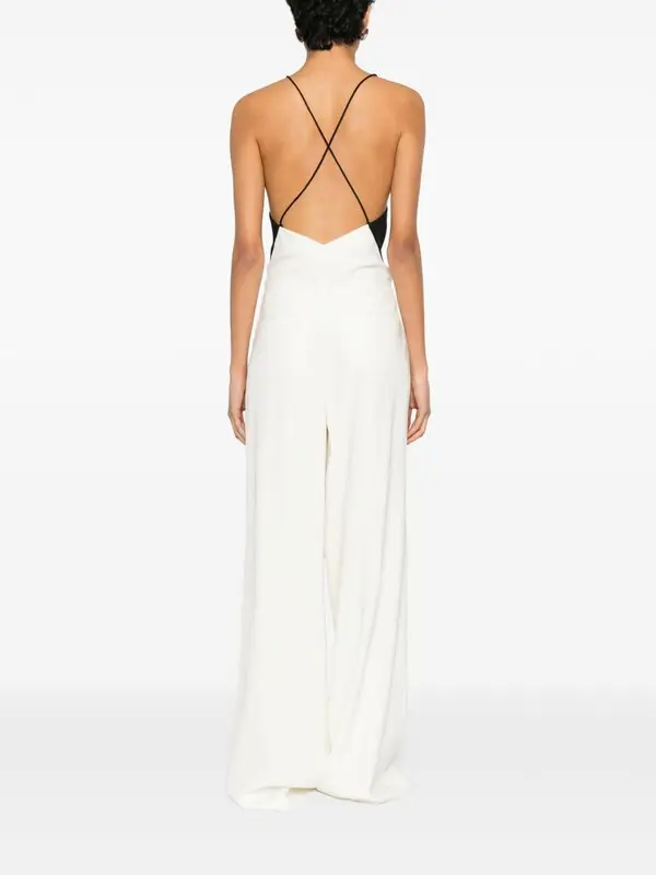 TOM FORD Silk Long Jumpsuit - Multicolor