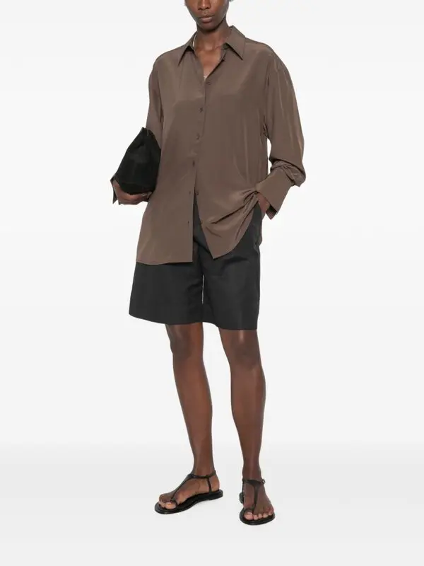 TOTEME Crepe Silk Shirt - Multicolor
