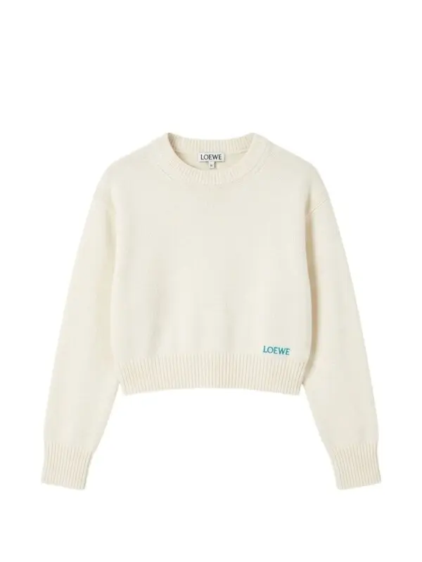 Loewe Logo Wool Pullover - Multicolor