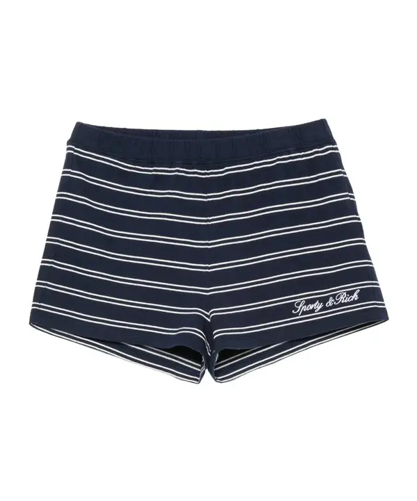SPORTY  RICH Striped Shorts