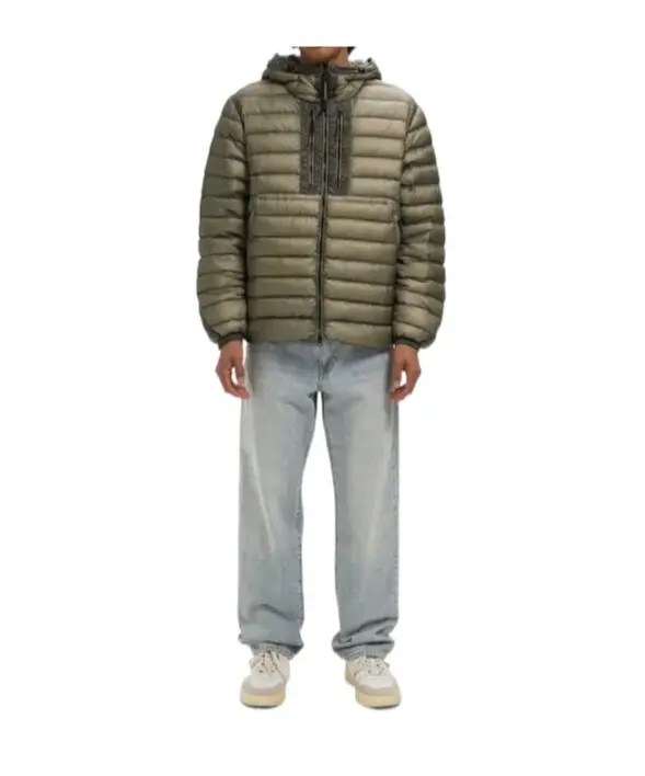 C.P. COMPANY Goggle Detail Quilted Jacket