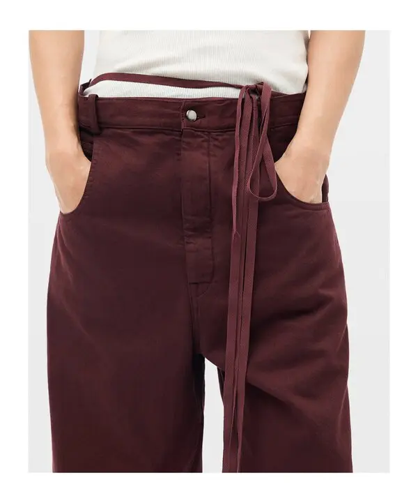ANN DEMEULEMEESTER Michael High Comfort Trousers