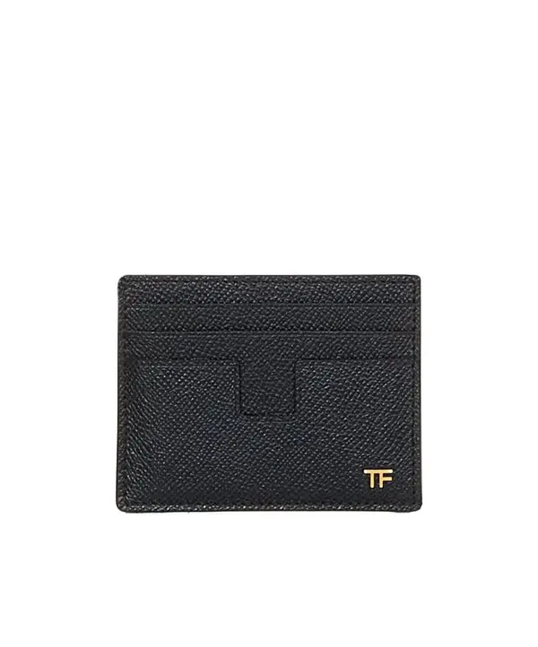 TOM FORD Rectangular Card Holder - Black