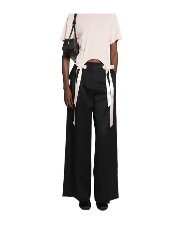 Simone Rocha Wide-leg Casual Pants