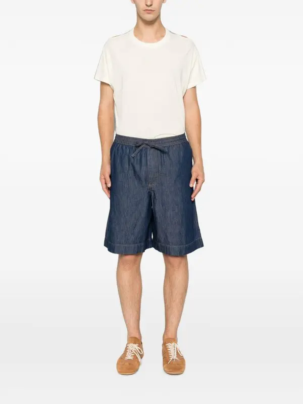 Loewe Anagram Denim Shorts