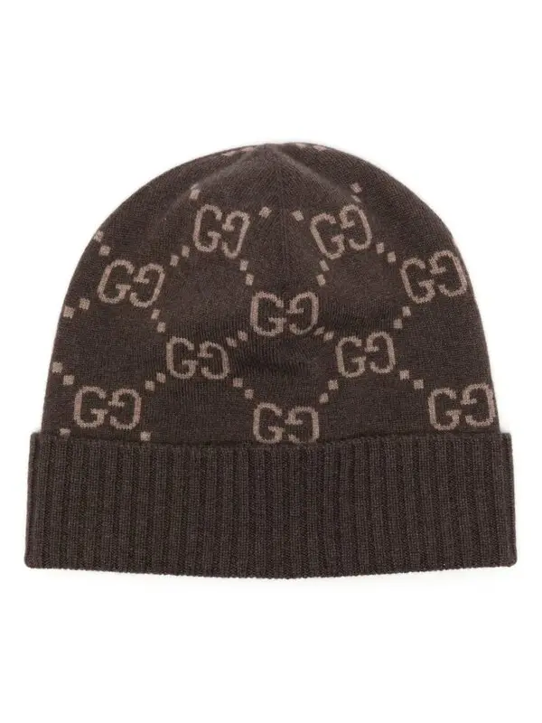 Gucci Gg Cashmere Beanie - Multicolor