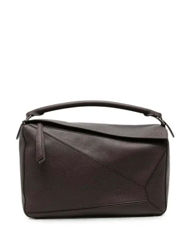 Loewe Puzzle Large Leather Handbag - Multicolor