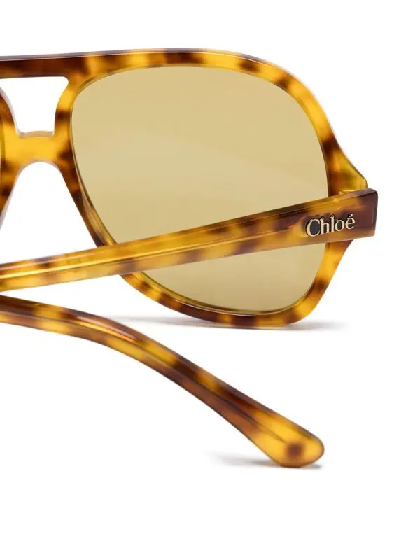 Chloé Aviator Sunglasses - Multicolor
