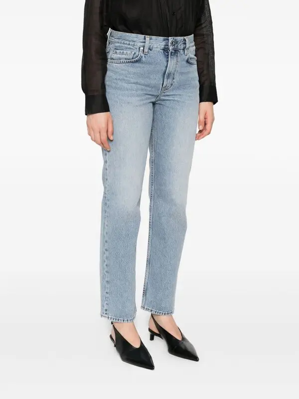 TOTEME Organic Cotton Denim Jeans - Multicolor
