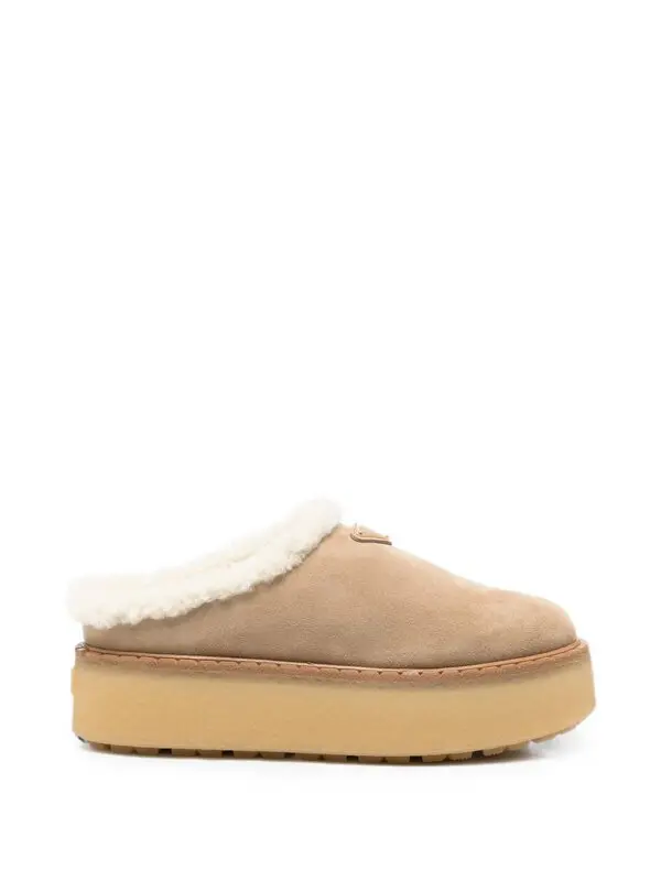 Prada Suede Leather Slippers - Multicolor
