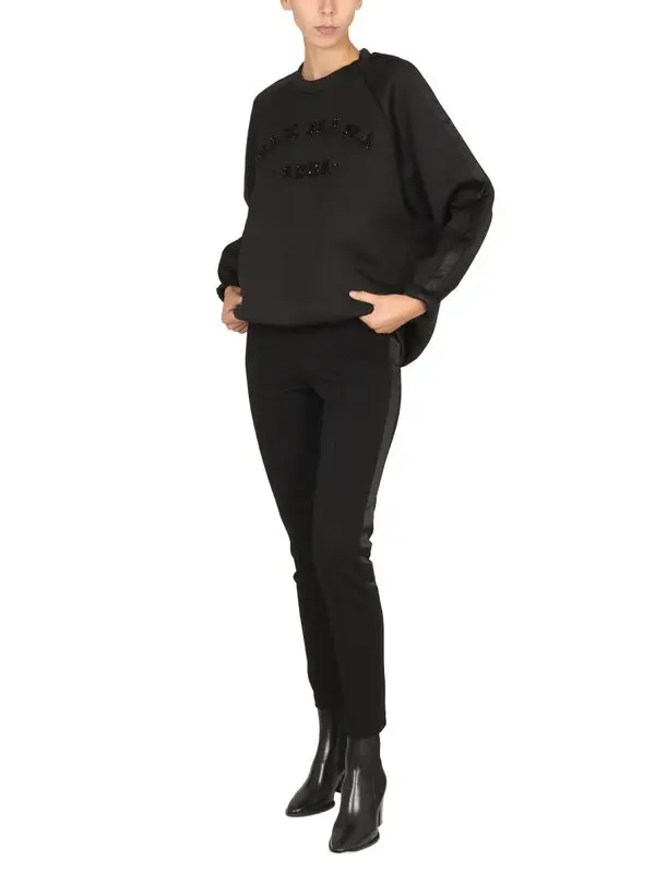 Max Mara Embellished Logo Sweatshirt