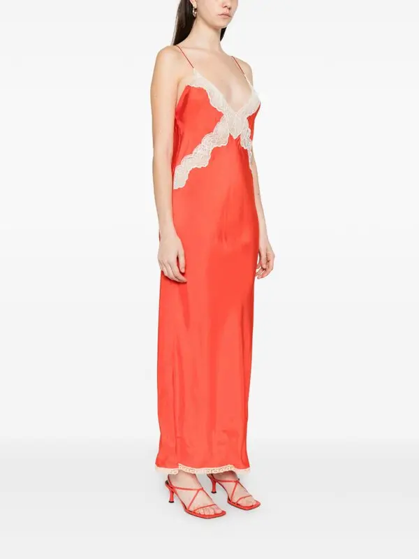 FORTE_FORTE Long Slip Dress