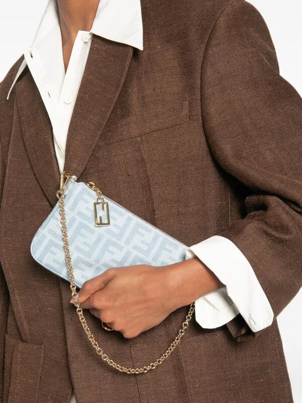 Fendi Baguette Monogram Pouch - Multicolor